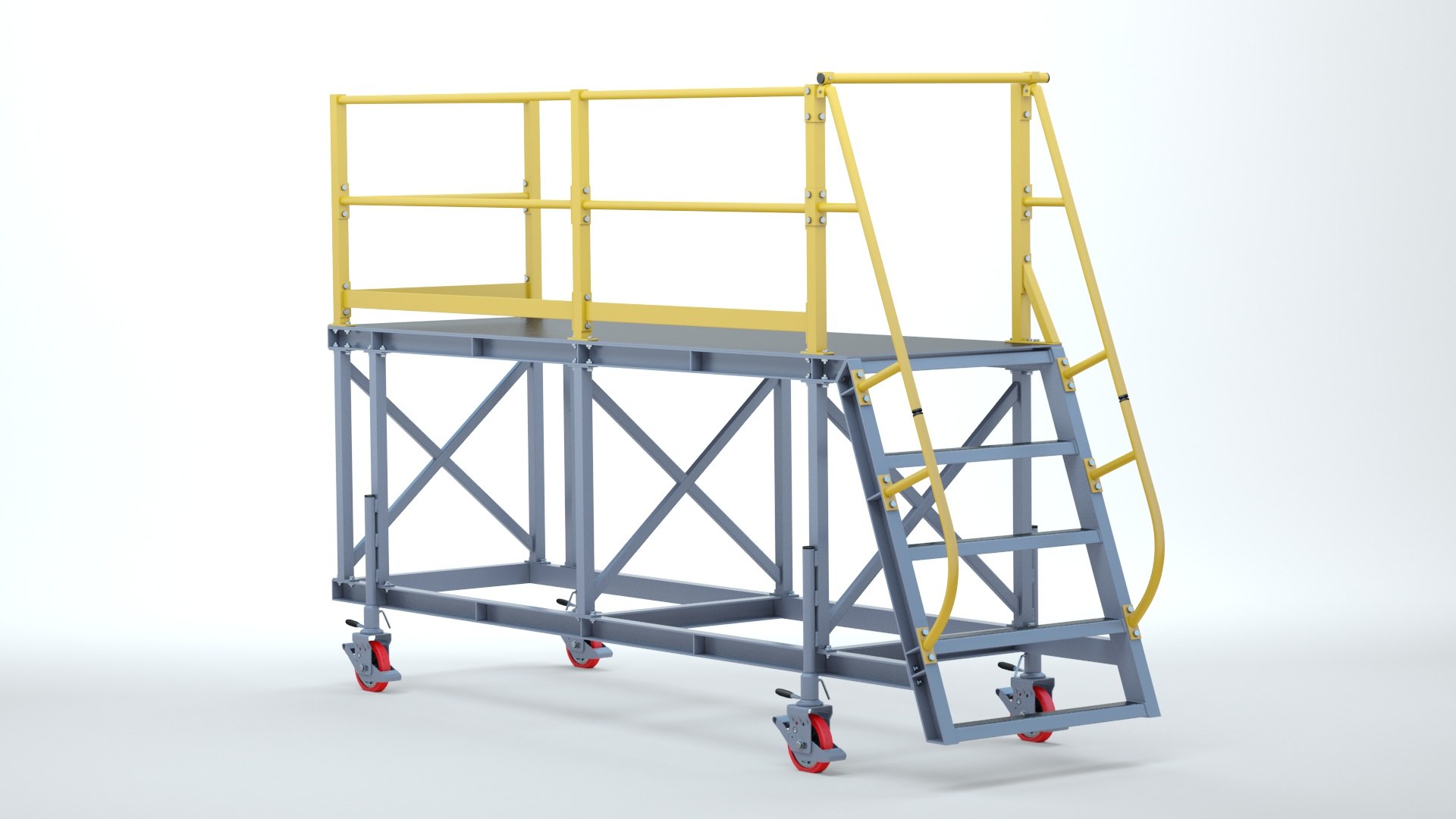 Truck Access Platform Model - TurboSquid 1986655