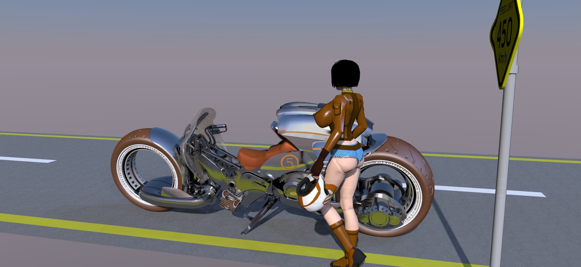 3D Super Bike - TurboSquid 1266187
