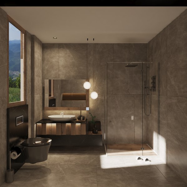 Restroom 3D Models for Download | TurboSquid