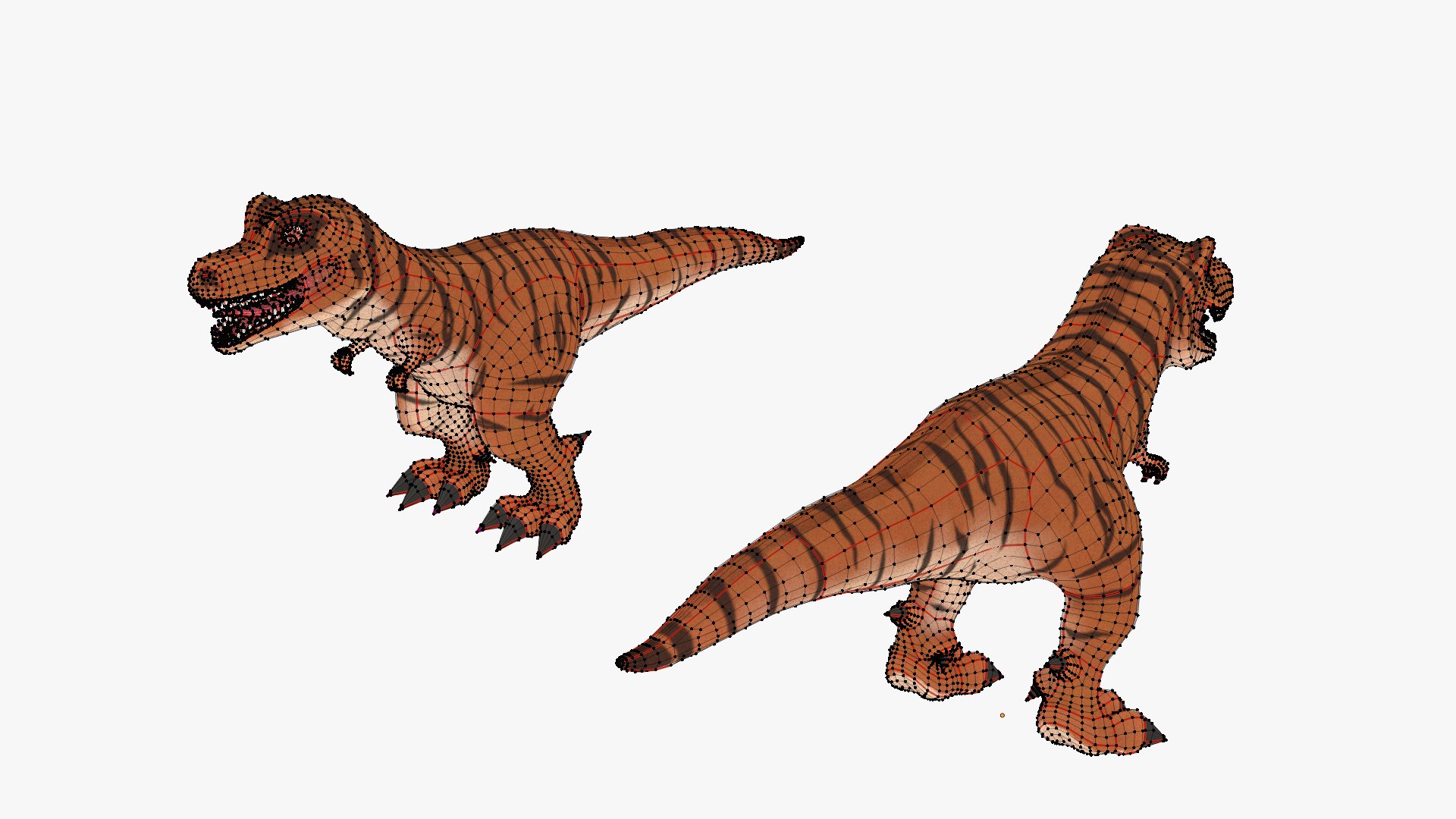 Tiger Rex 3D Model - TurboSquid 2011315