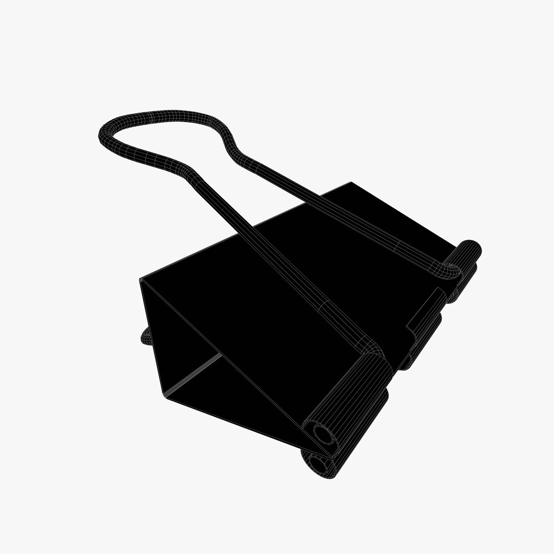 3D Realistic Binder Clip Model - TurboSquid 2056786