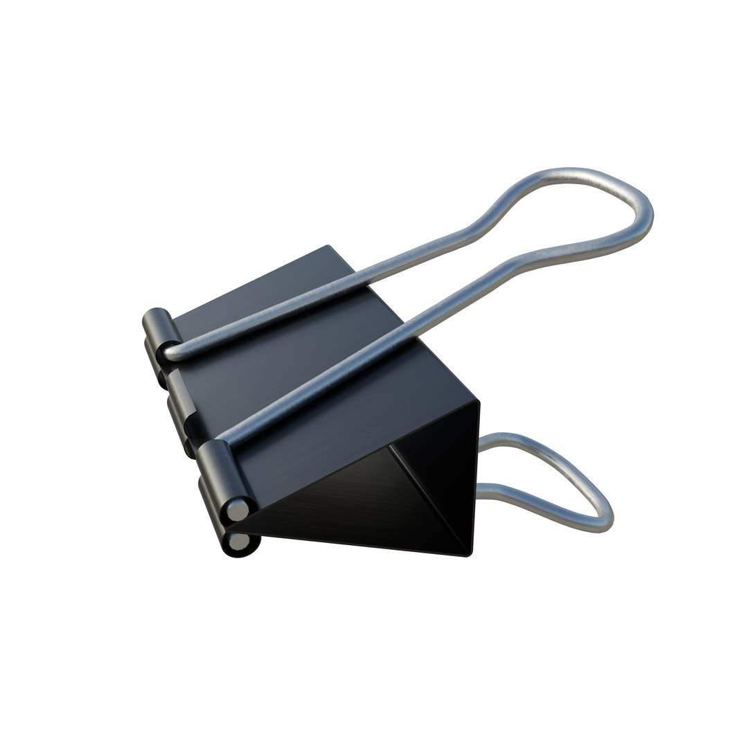 3D Realistic Binder Clip Model - TurboSquid 2056786