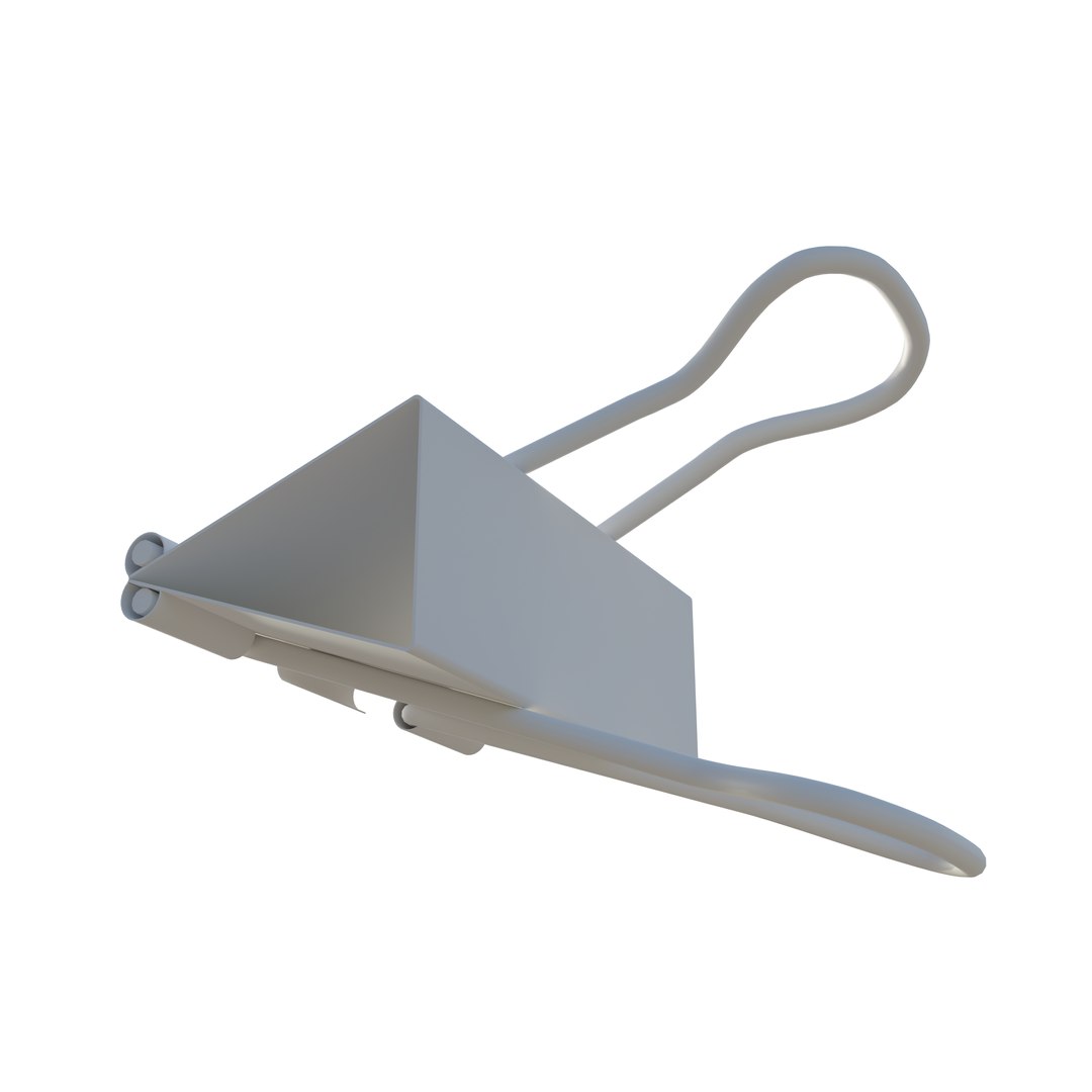 3D Realistic Binder Clip Model - TurboSquid 2056786