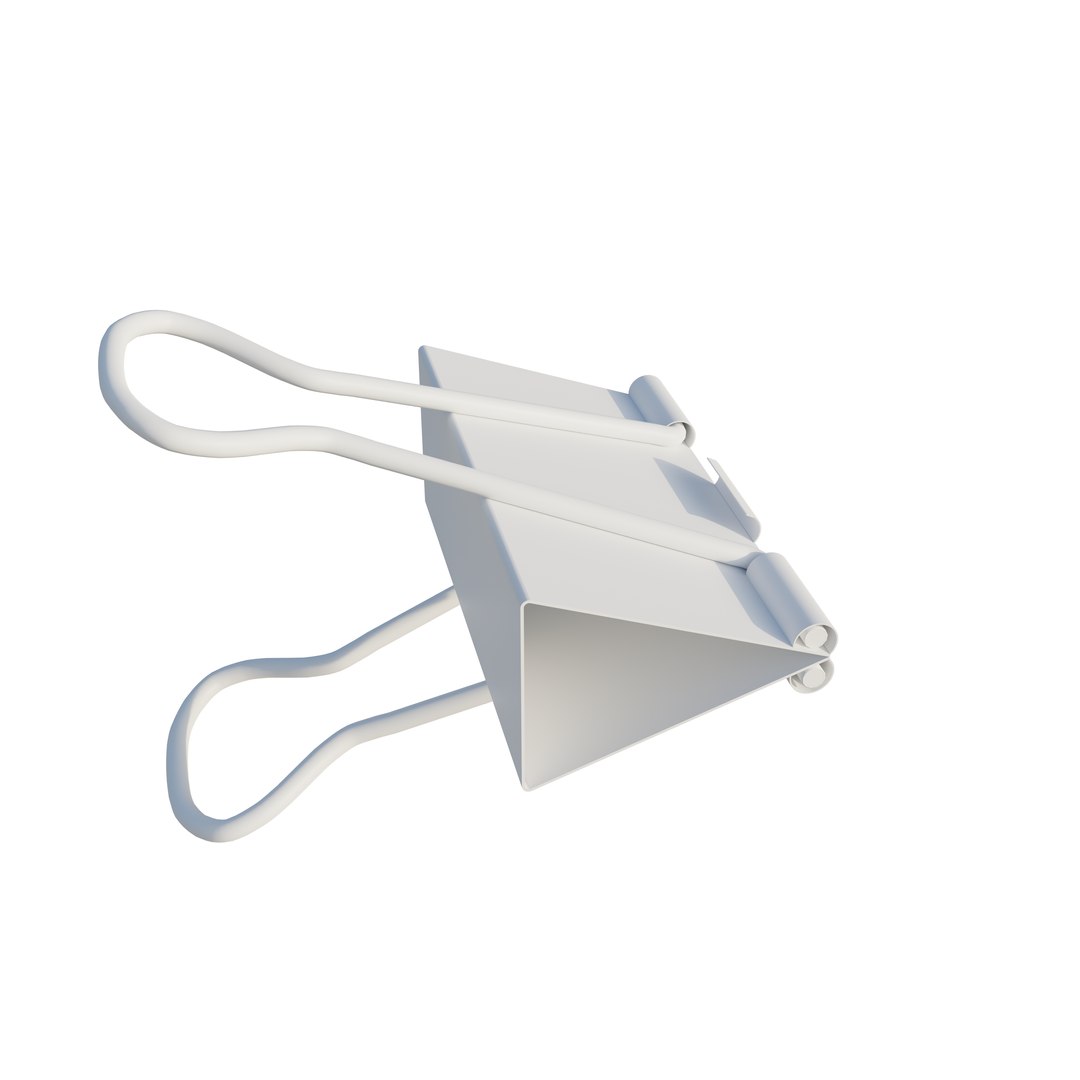 3D Realistic Binder Clip Model - TurboSquid 2056786