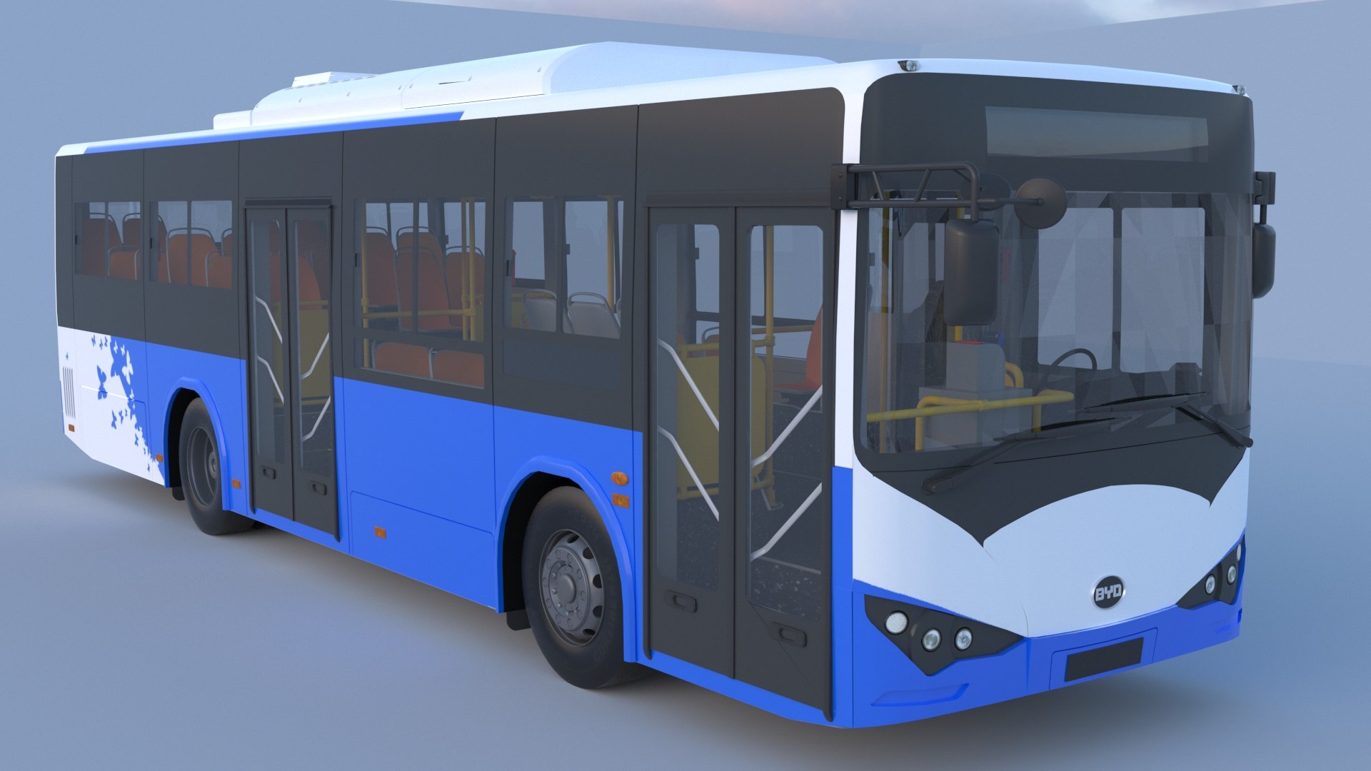 3D Model BYD K8 2024 - TurboSquid 2413473