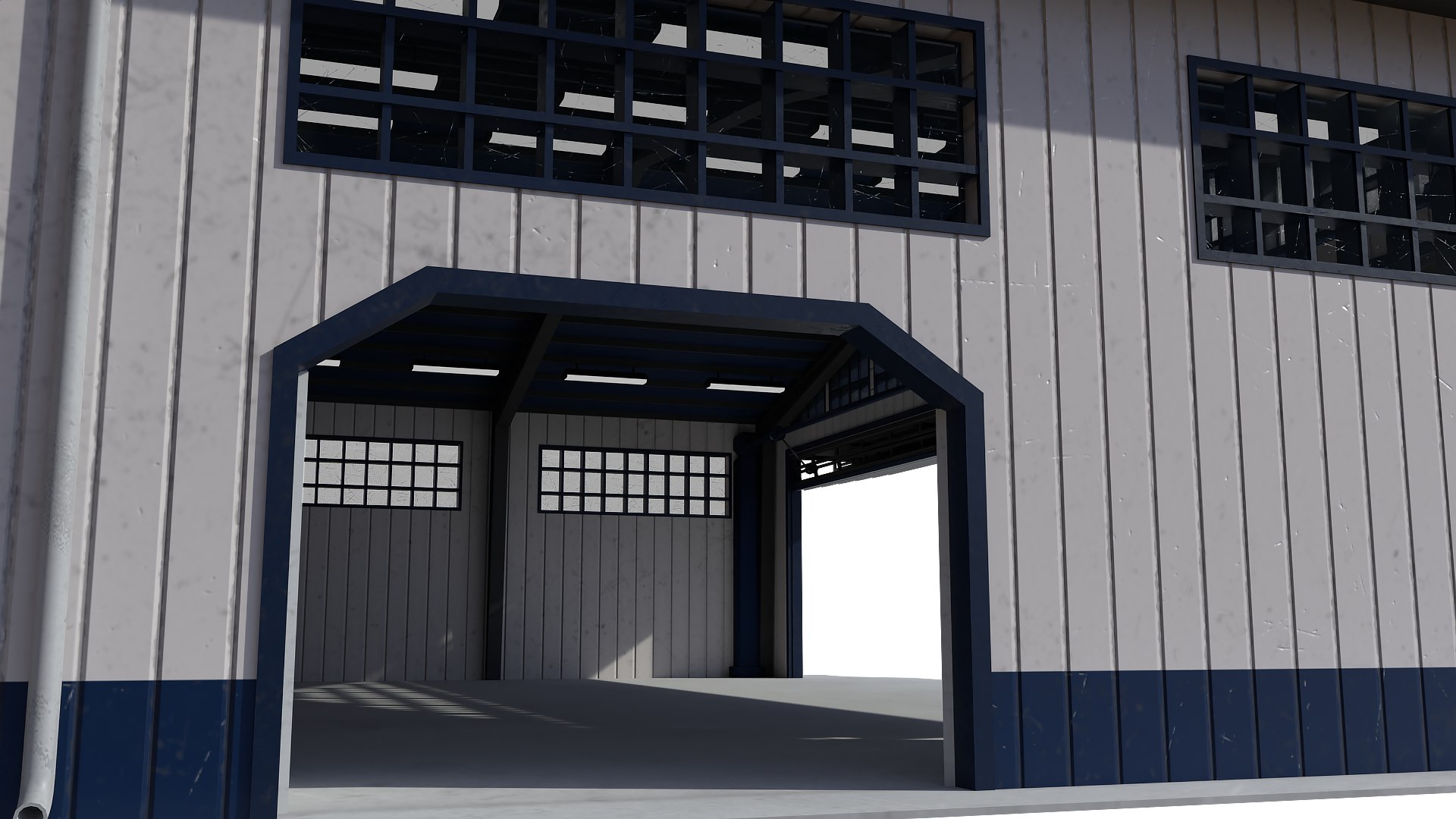 3D Garage - Hangar Model - TurboSquid 2048079