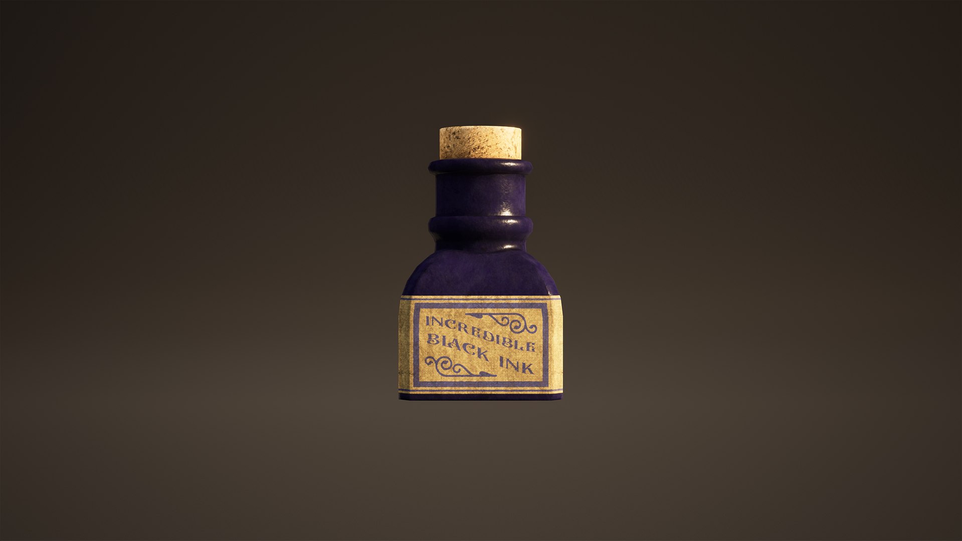 3D bottle ink model - TurboSquid 1686322