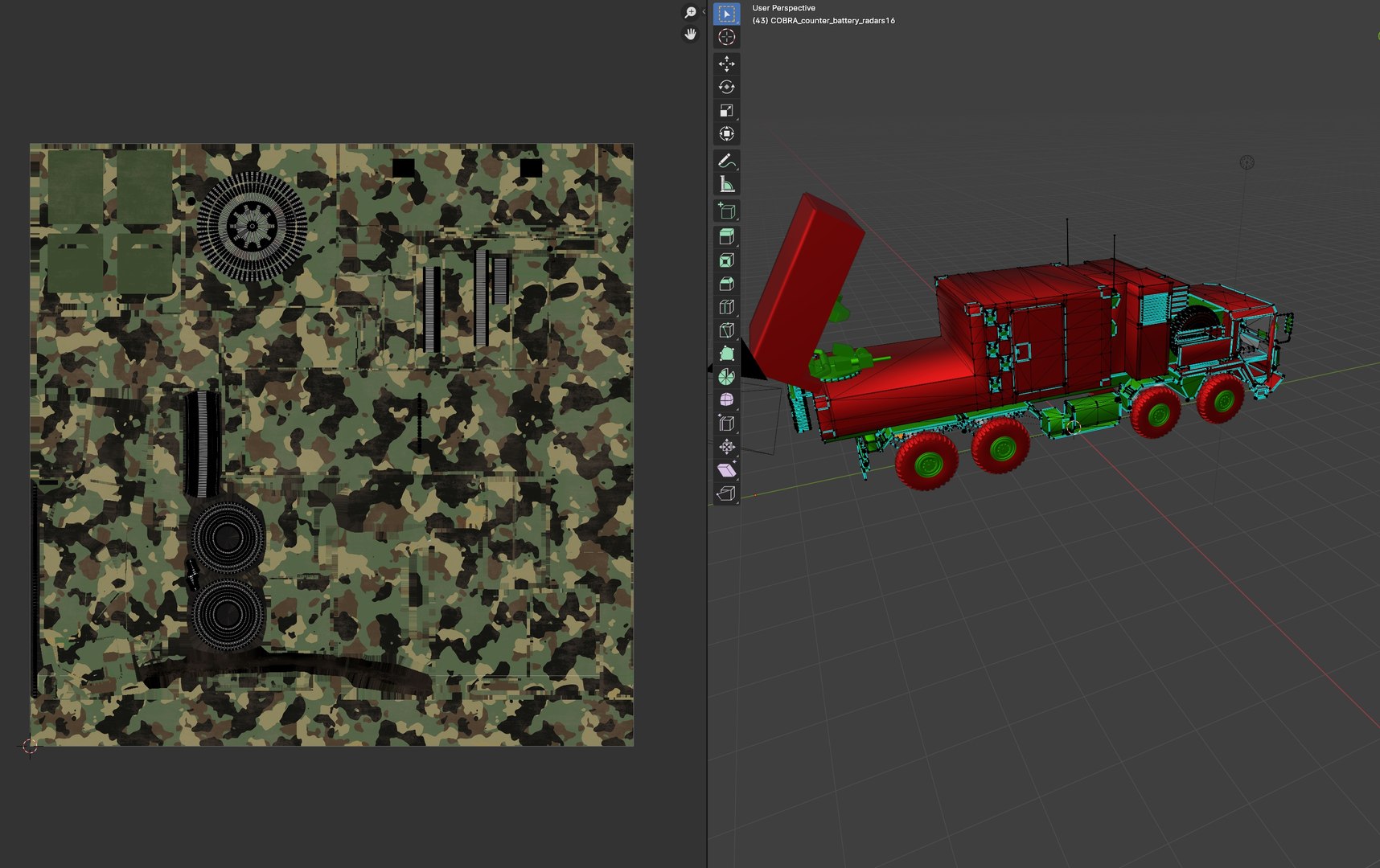 3D COBRA Counter-Battery Radar - TurboSquid 2414724