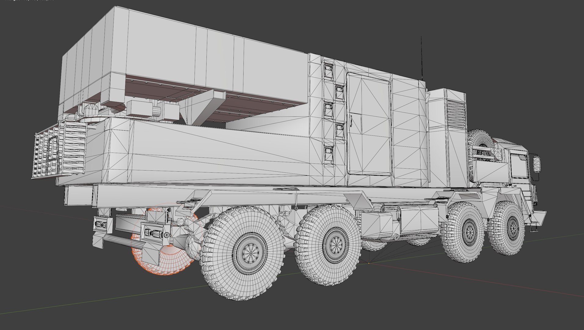 3D COBRA Counter-Battery Radar - TurboSquid 2414724