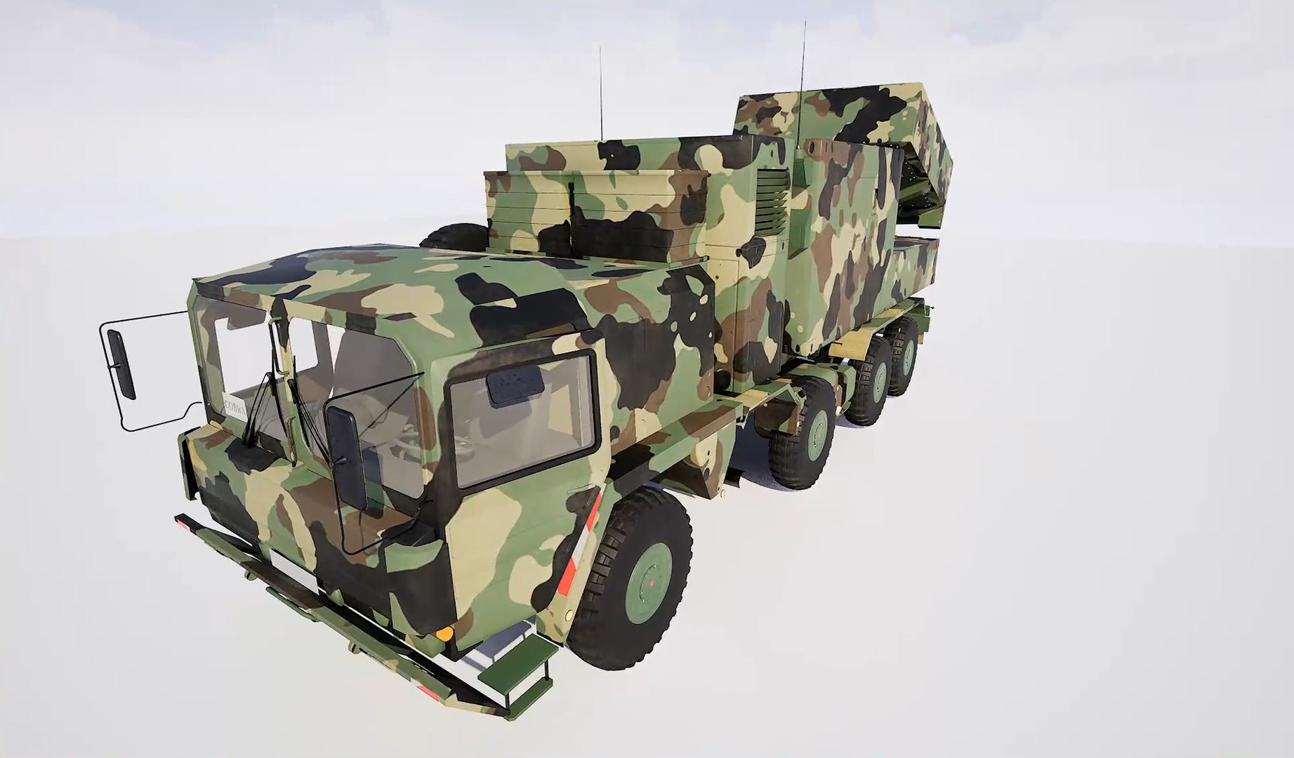 3D COBRA Counter-Battery Radar - TurboSquid 2414724