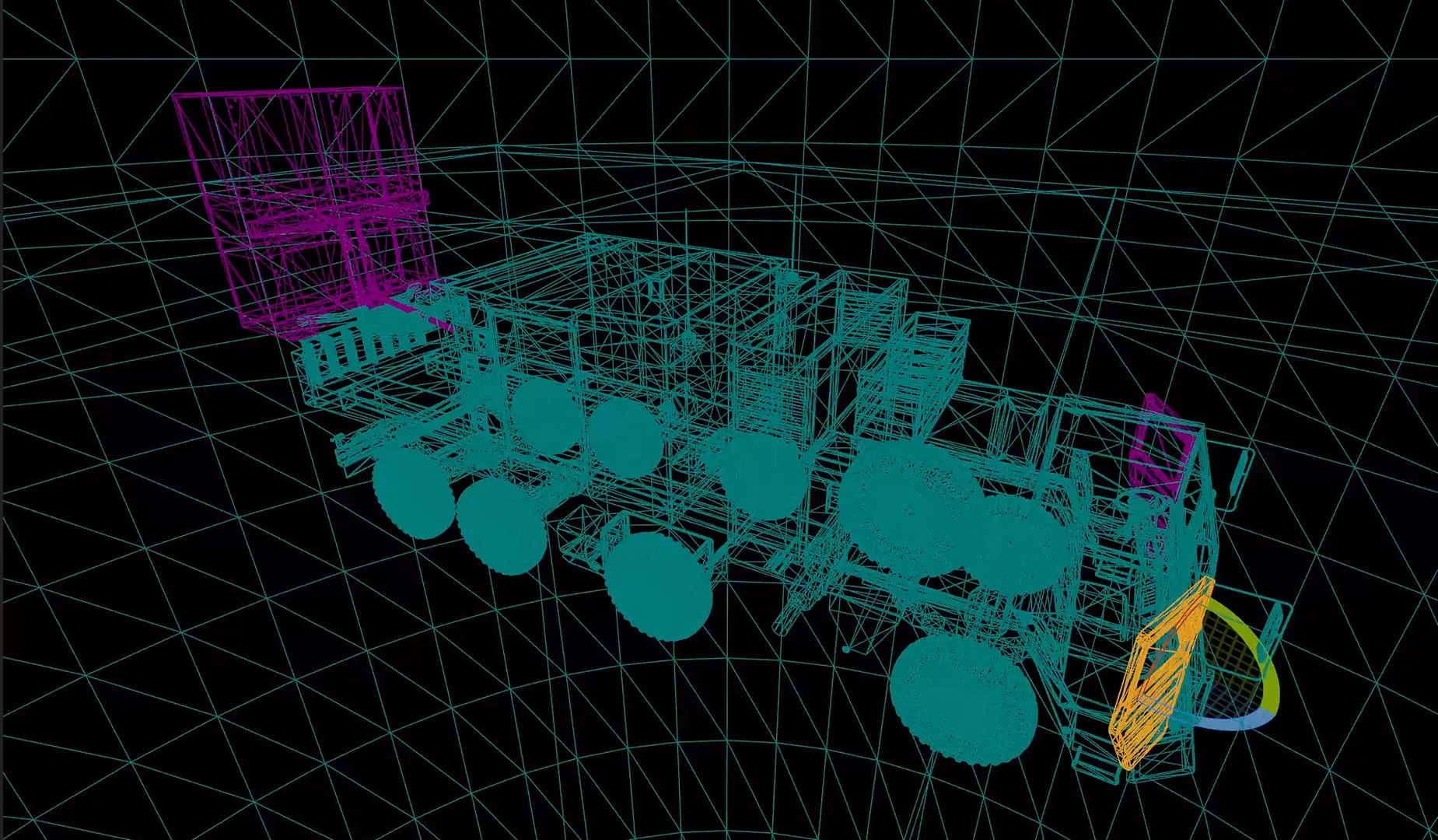 3D COBRA Counter-Battery Radar - TurboSquid 2414724