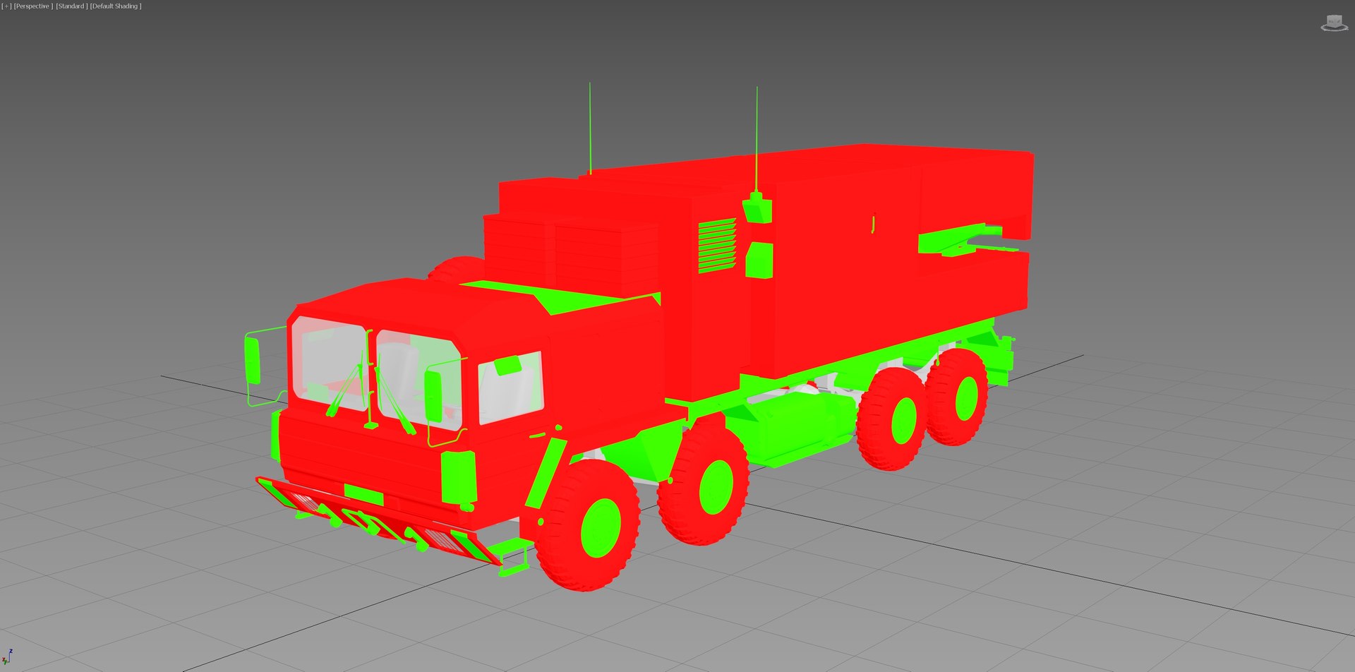 3D COBRA Counter-Battery Radar - TurboSquid 2414724