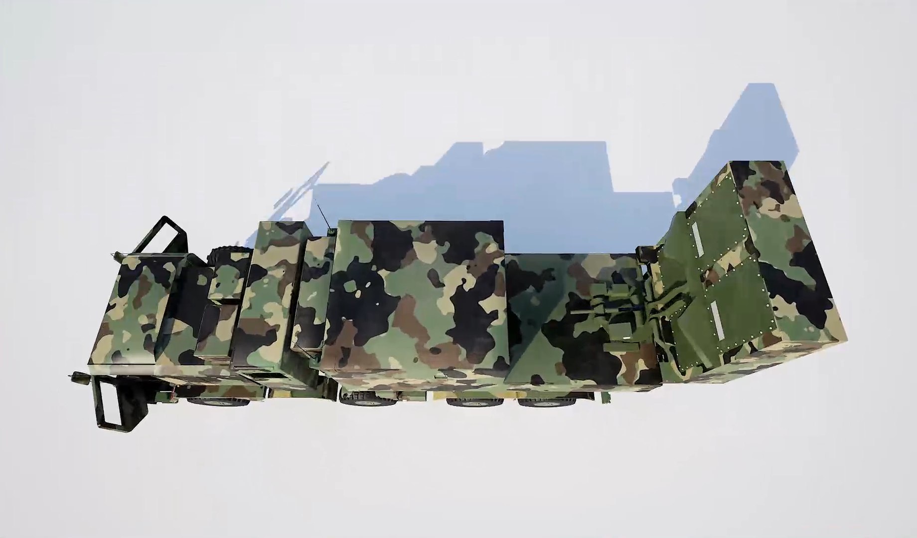 3D COBRA Counter-Battery Radar - TurboSquid 2414724