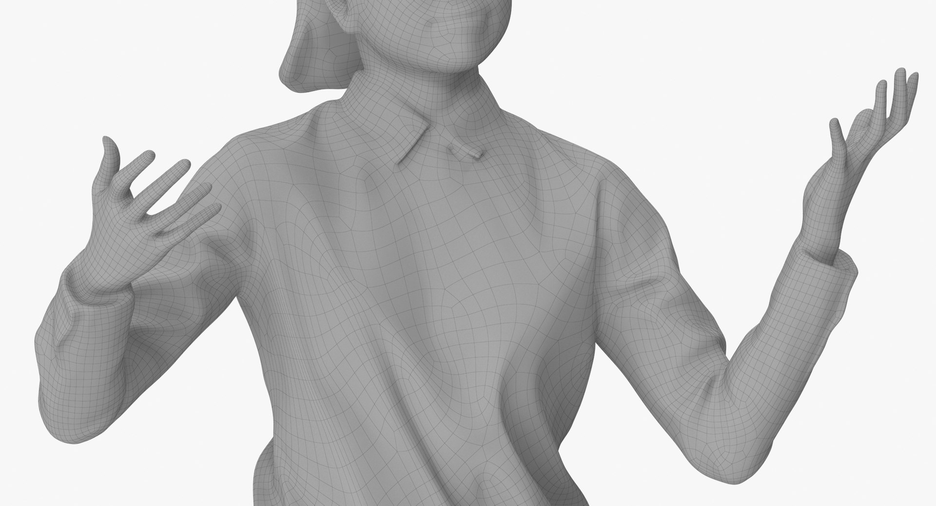 Willow Business Interacting Pose 02 Presenting model - TurboSquid 2117558