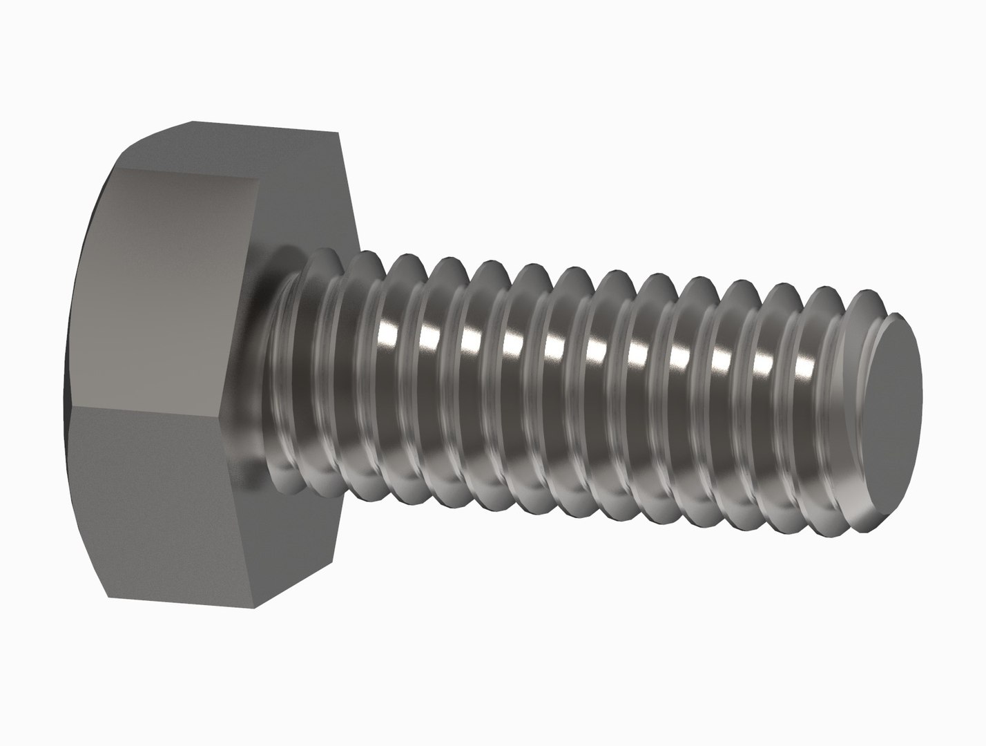 Screw Bolt 3D Model - TurboSquid 1556125