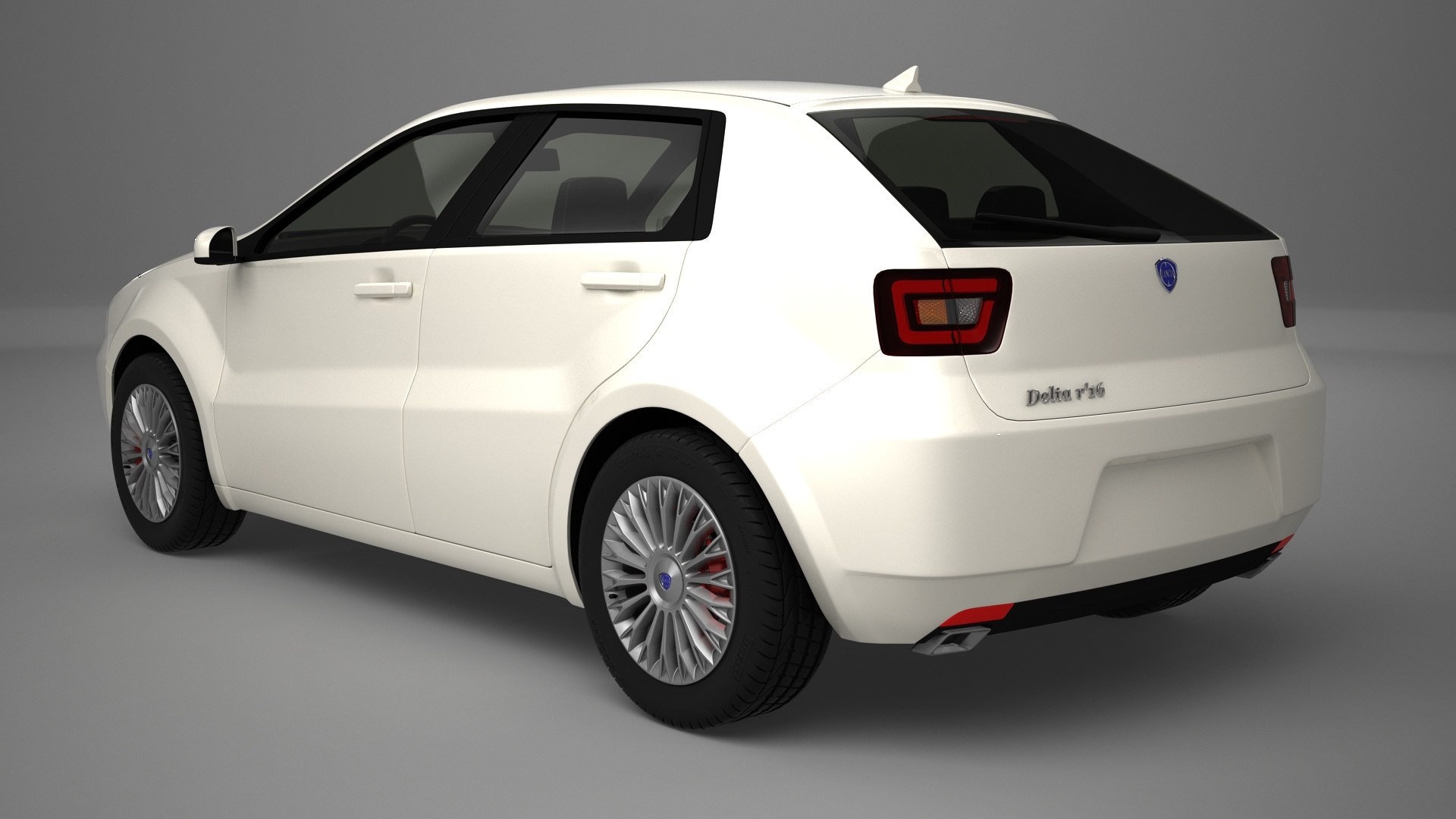 Lancia Delta 1979-Remake 2016 Model - TurboSquid 2185381