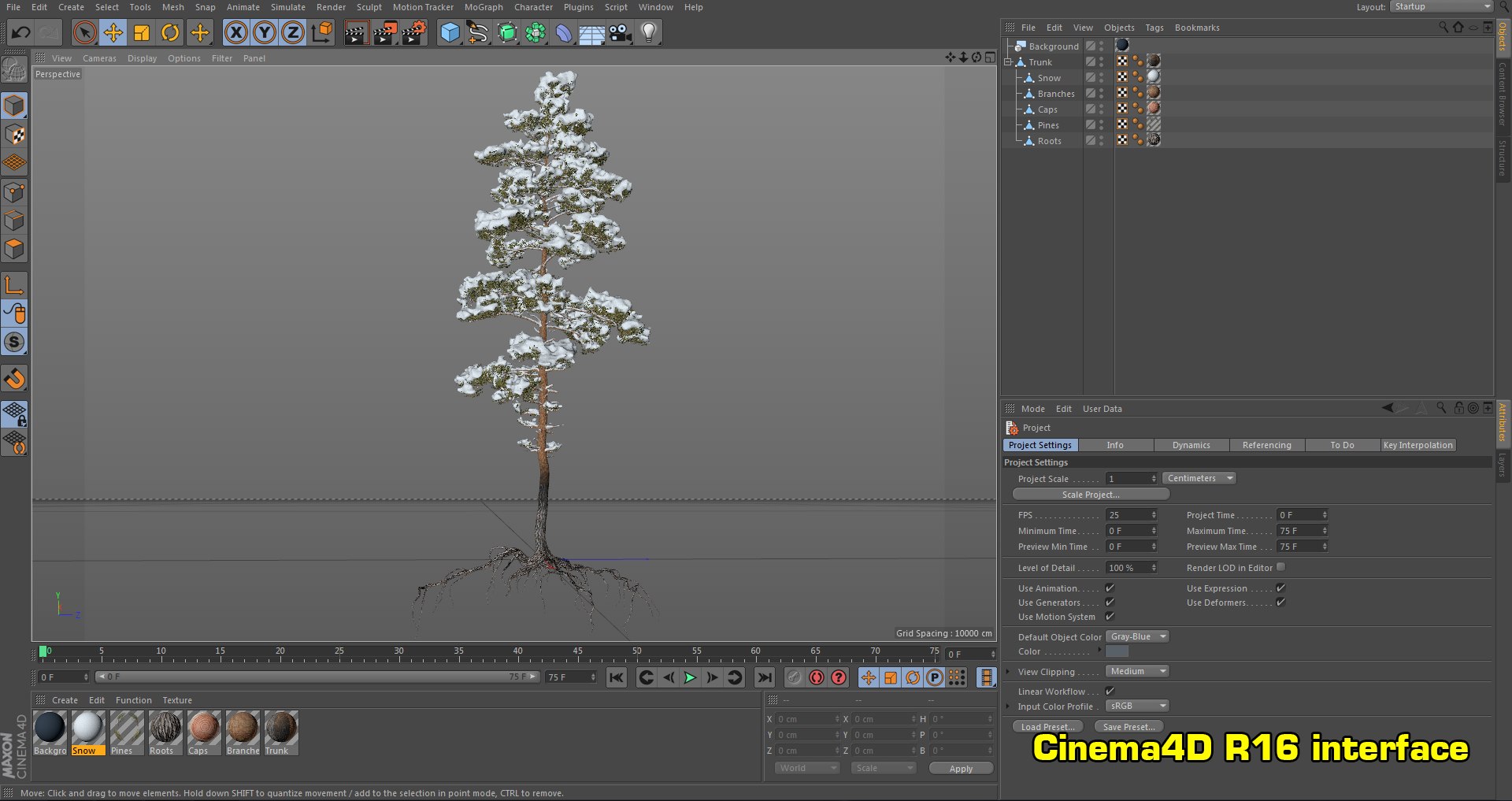 3D winter pine tree 8 - TurboSquid 1368206