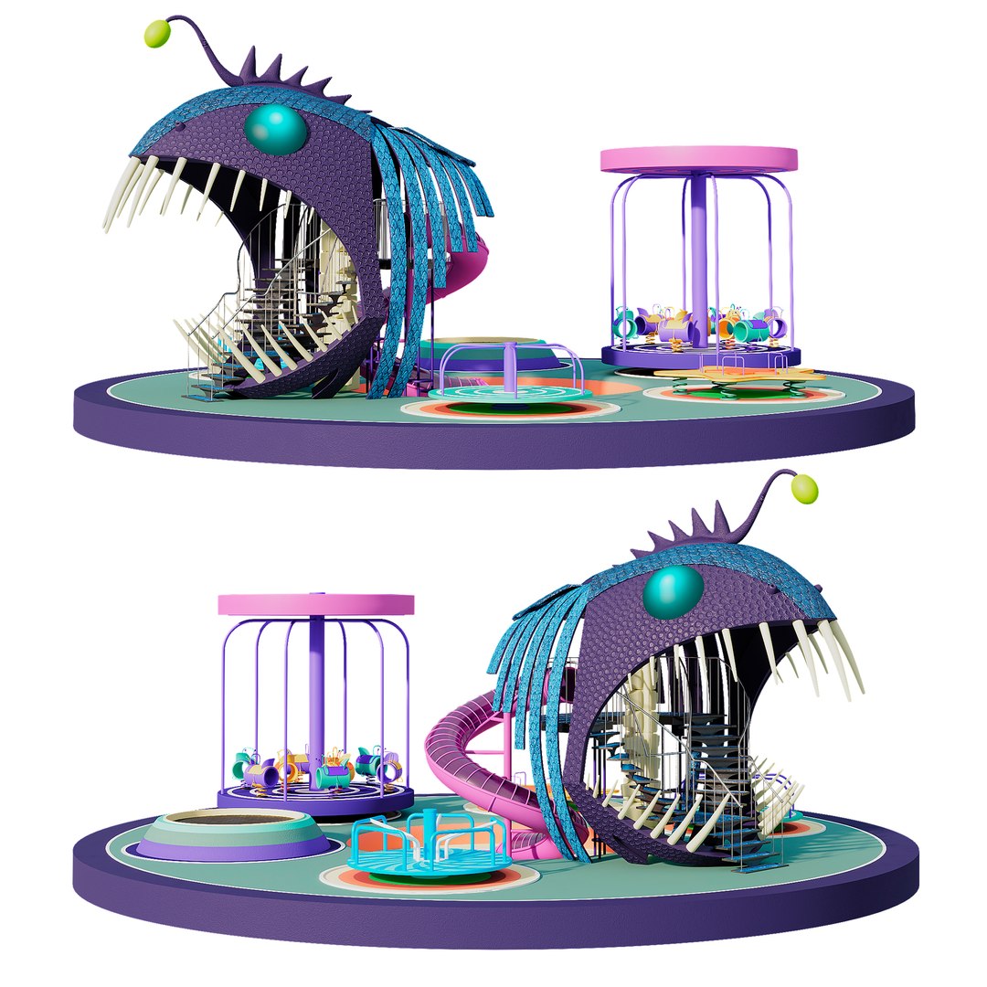 The Ultimate Abyss Playground 3D - TurboSquid 2253596