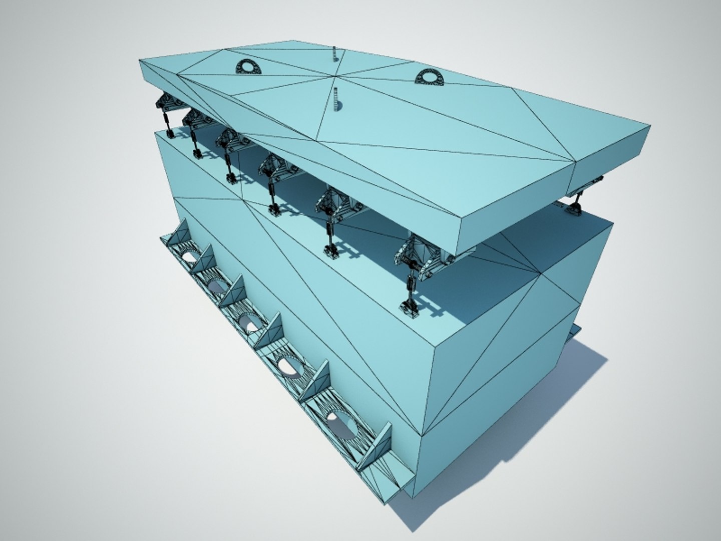 3d Device Vertical Loading Unloading Model