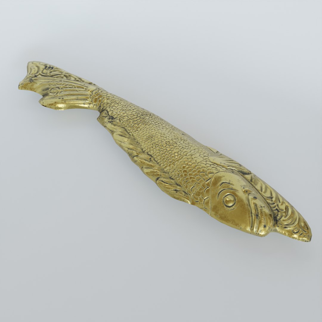 3D Golden Katana Koi Fish - TurboSquid 1608881