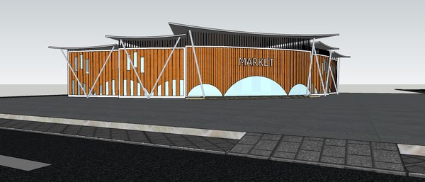 SketchUp Supermarket Models | TurboSquid