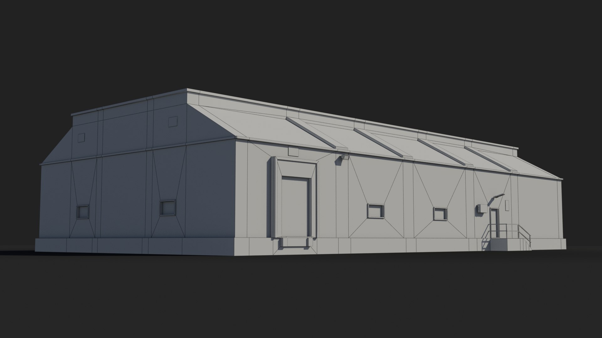 Factory X19 3D Model - TurboSquid 2082122