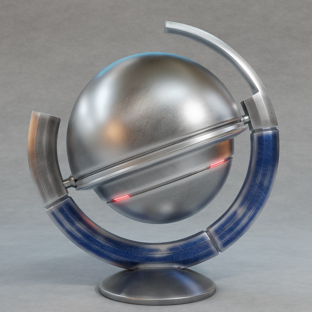 Free Sci-fi Sphere Modern Art 3D Model - TurboSquid 1925065
