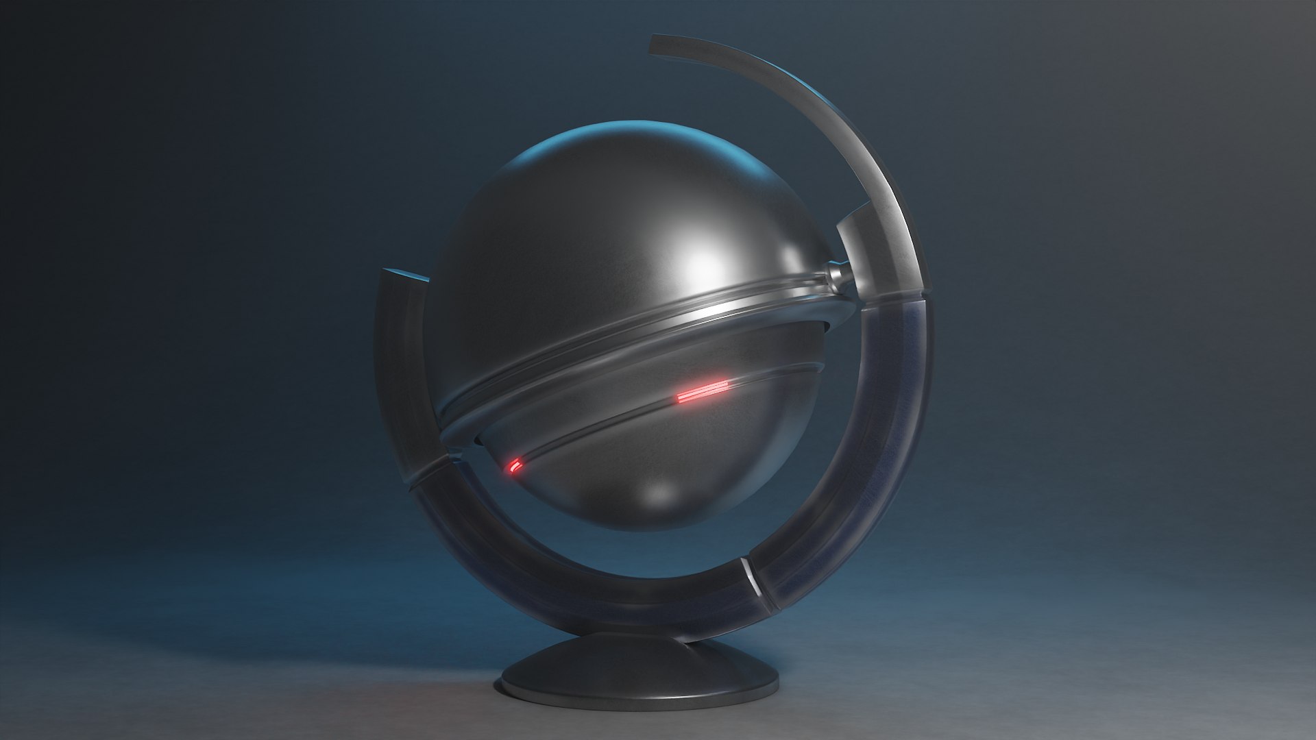 Free Sci-fi Sphere Modern Art 3D Model - TurboSquid 1925065
