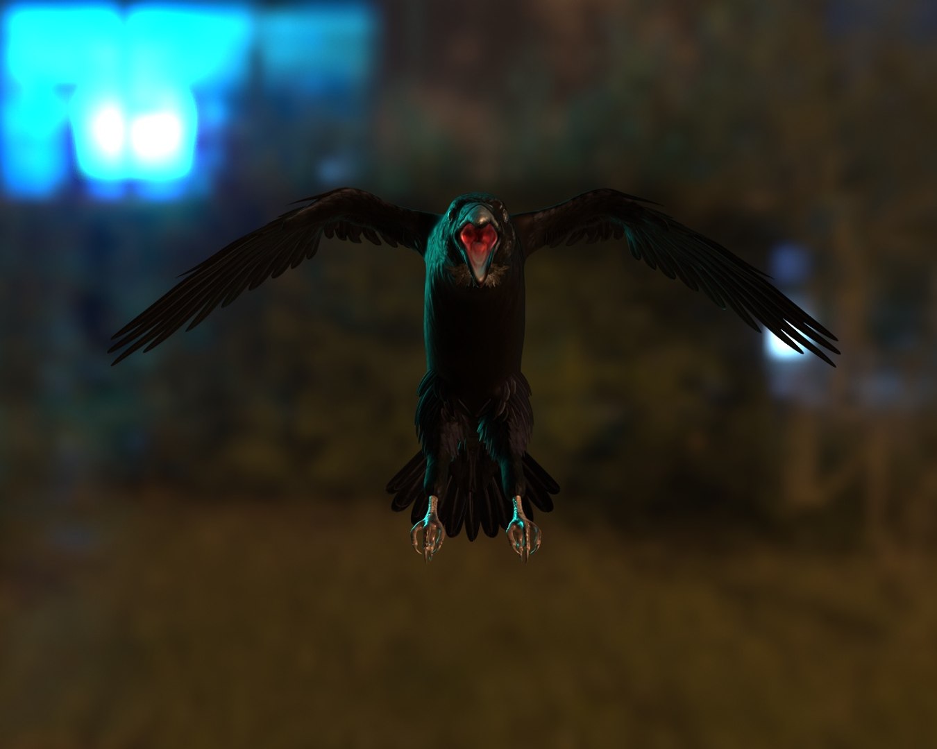 Raven 3D Model - TurboSquid 1855348