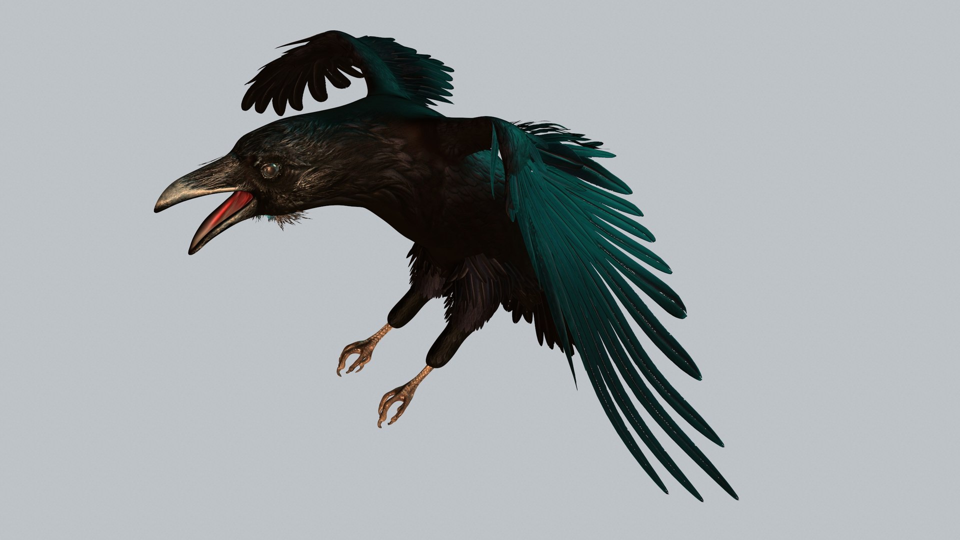 Raven 3D Model - TurboSquid 1855348