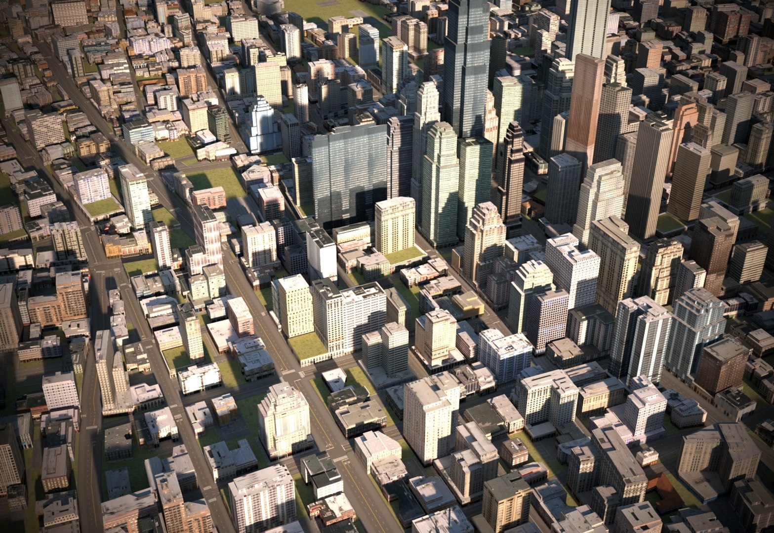 3D Model City Architecture Cityscape - TurboSquid 1447995