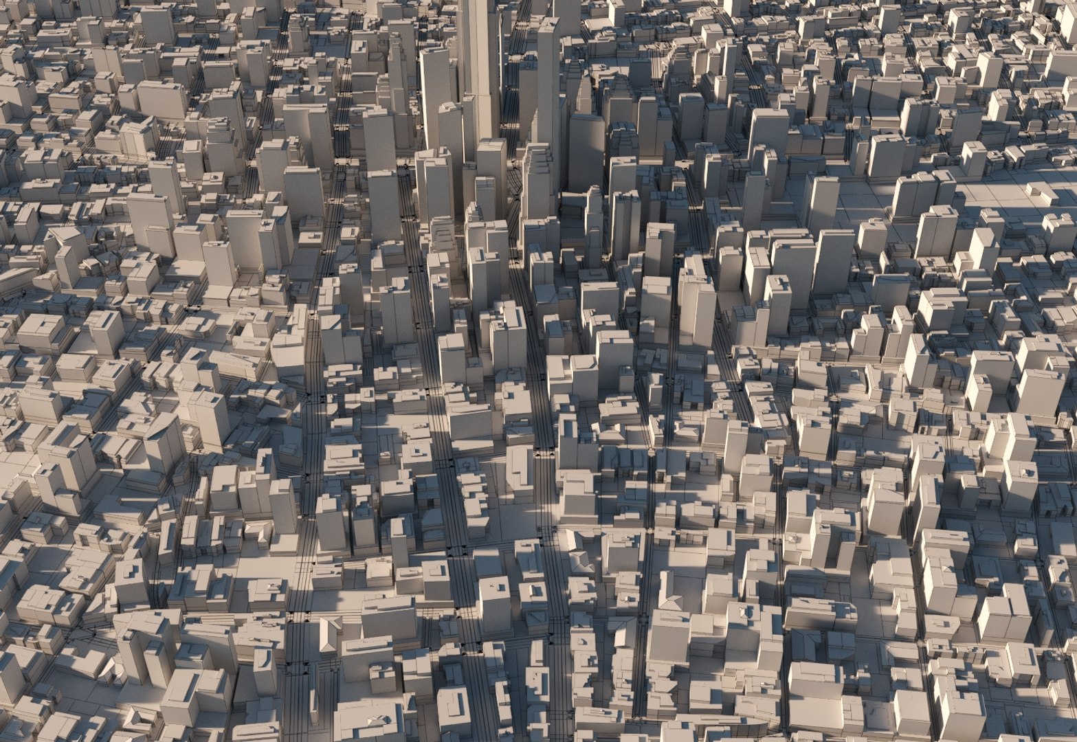 3D Model City Architecture Cityscape - TurboSquid 1447995