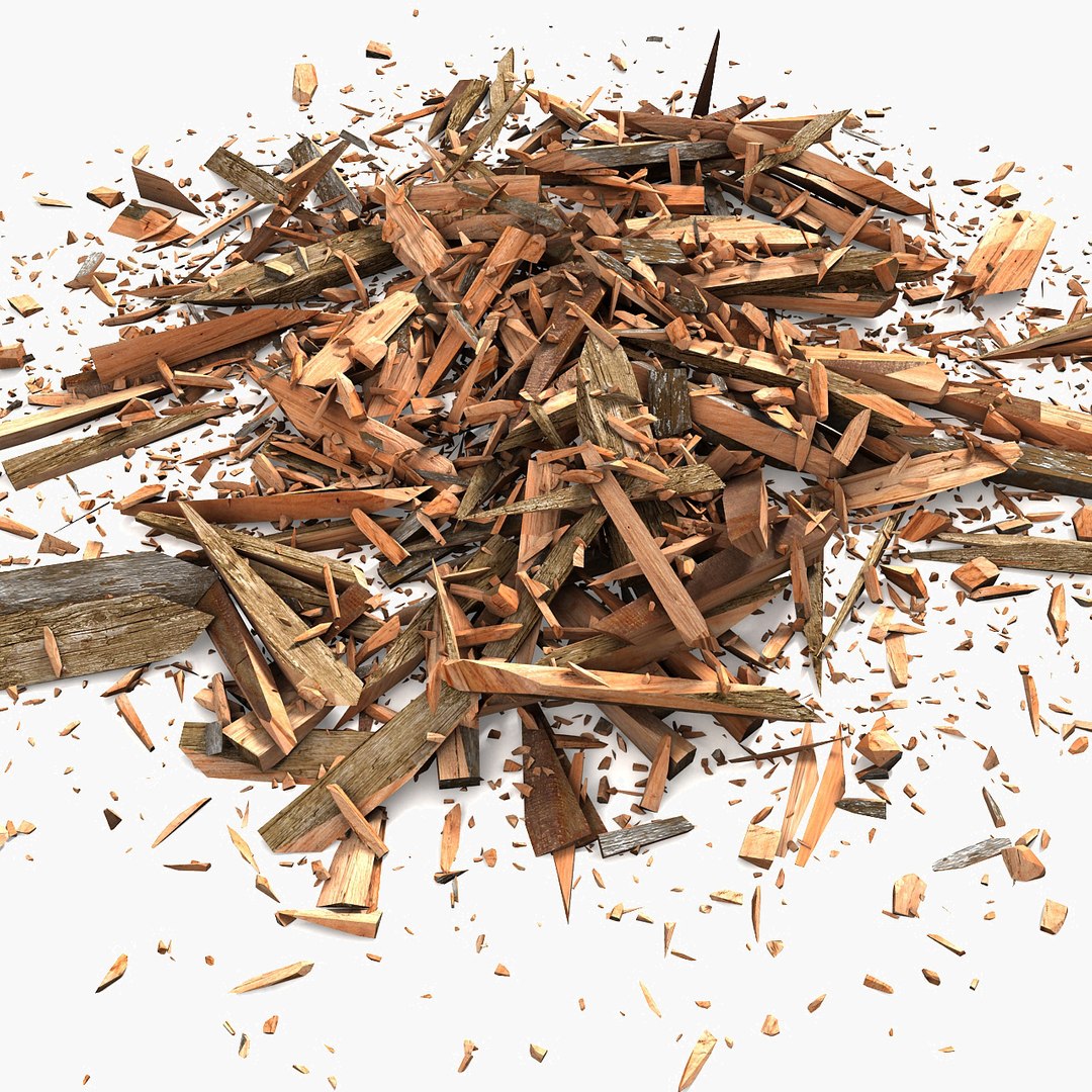 Wood Debris 3d Model