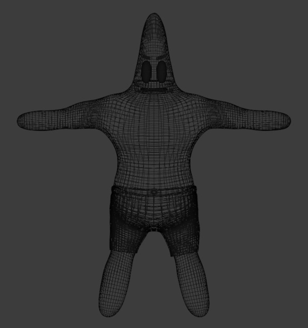 Patrick Star 3D Model - TurboSquid 1600809