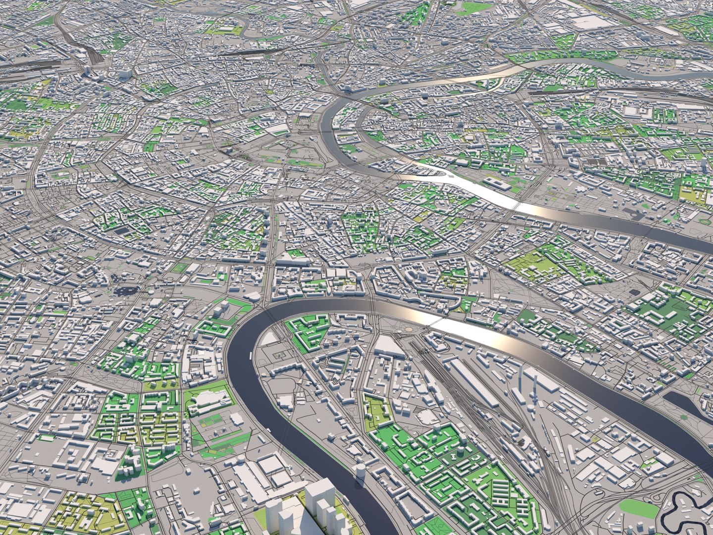 City Moscow Russia 3D Model - TurboSquid 1433380