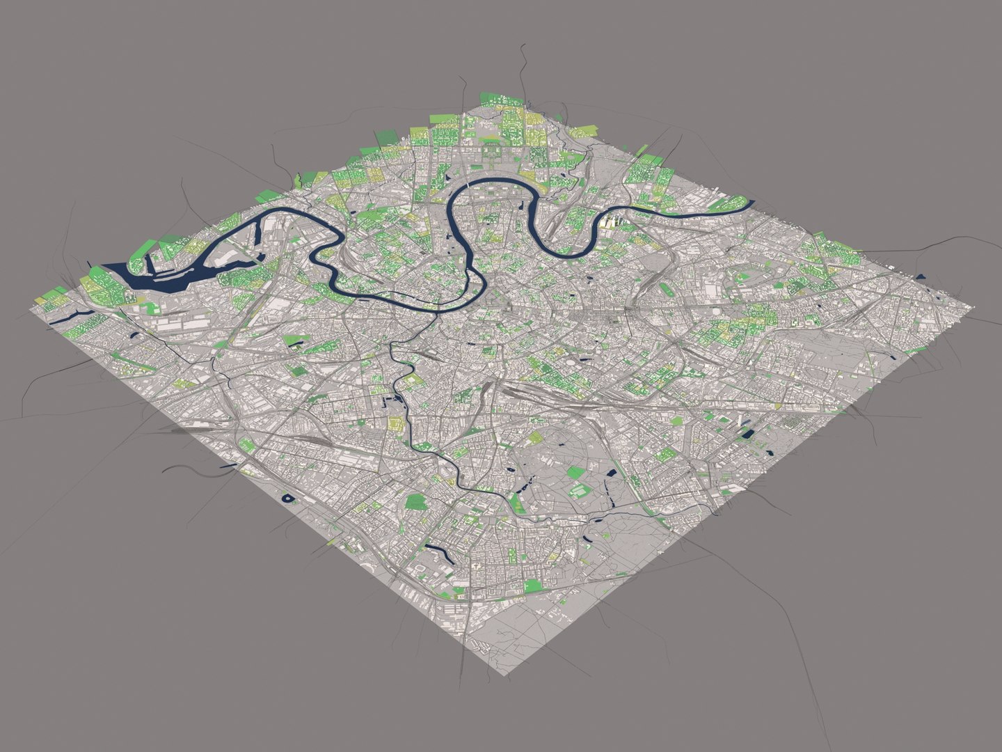 City Moscow Russia 3D Model - TurboSquid 1433380