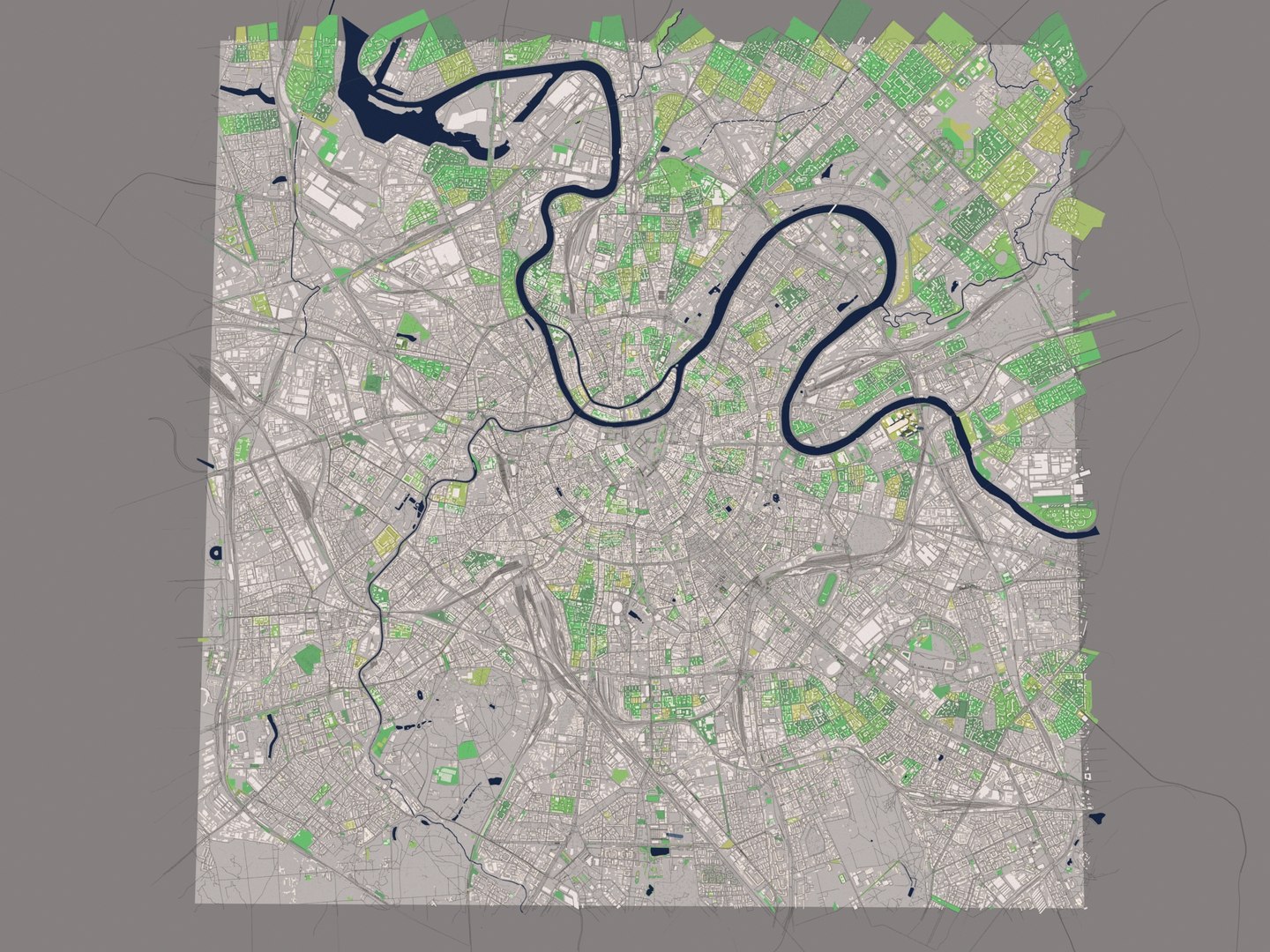 City Moscow Russia 3D Model - TurboSquid 1433380