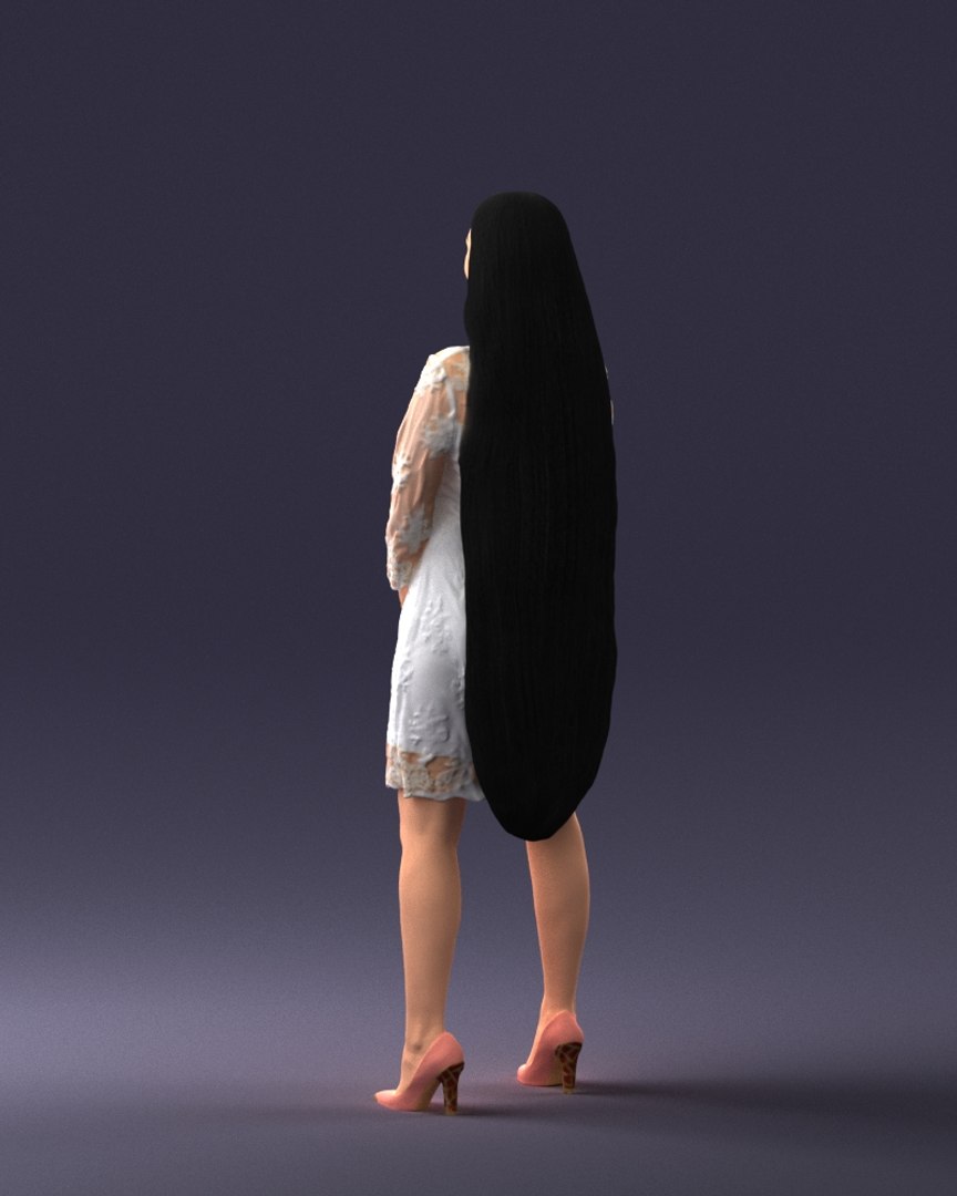 Beautiful Fashion 3D Model - TurboSquid 1393049