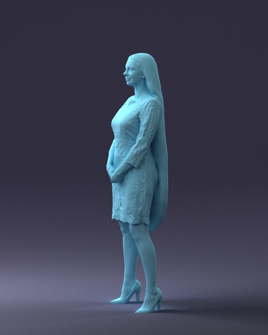 Beautiful Fashion 3D Model - TurboSquid 1393049