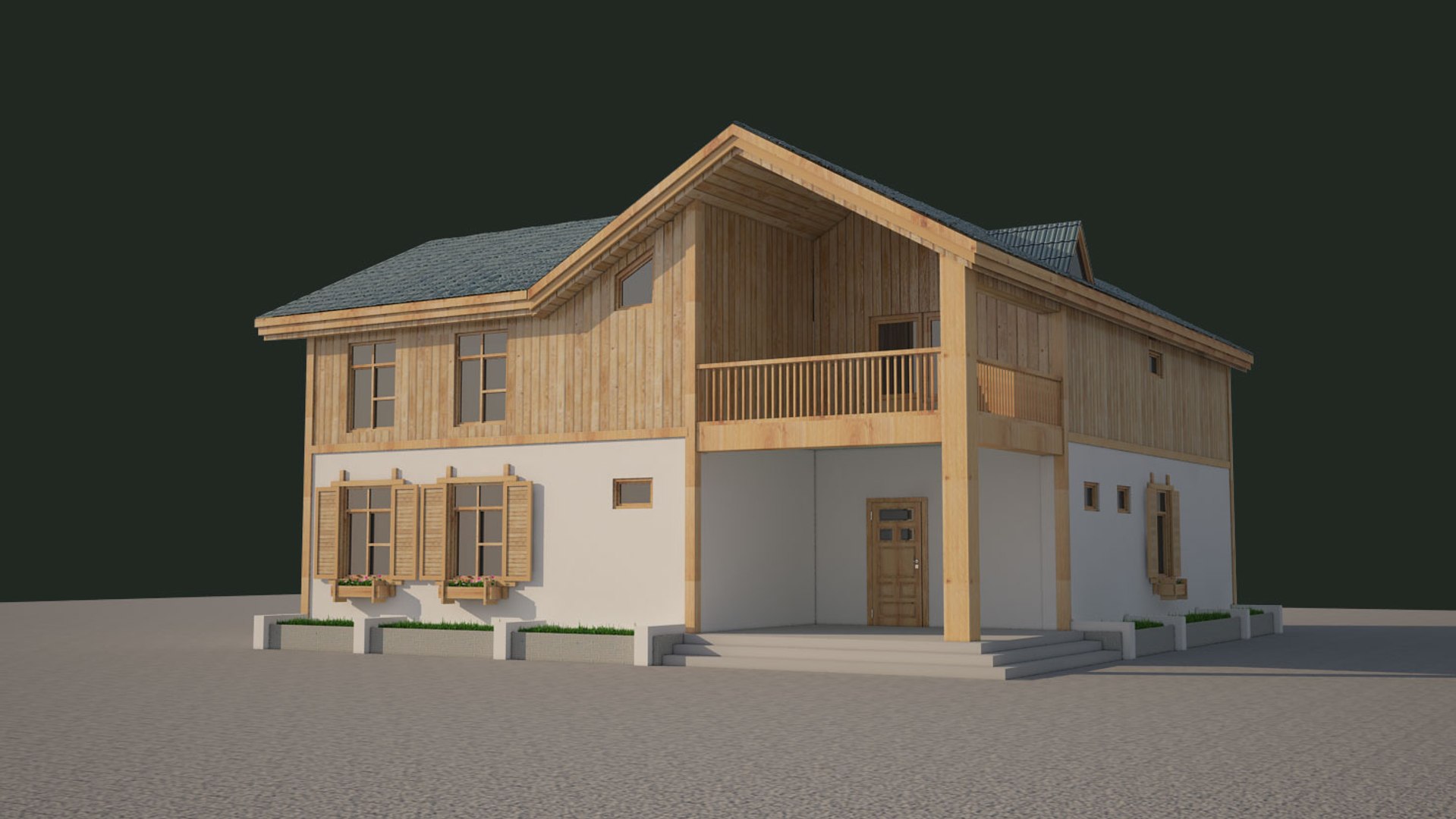 3D house building home model - TurboSquid 1356741