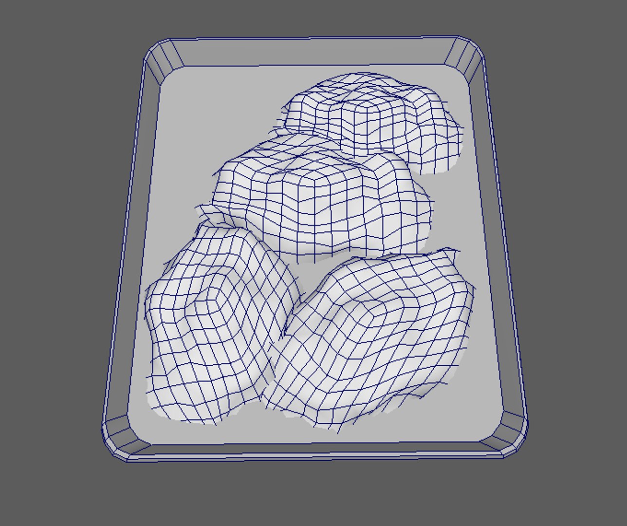 Chicken Meat 3D Model - TurboSquid 1459795