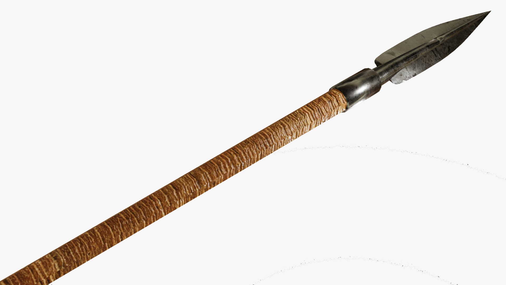 3D model Medieval Spear 2 - TurboSquid 2122139