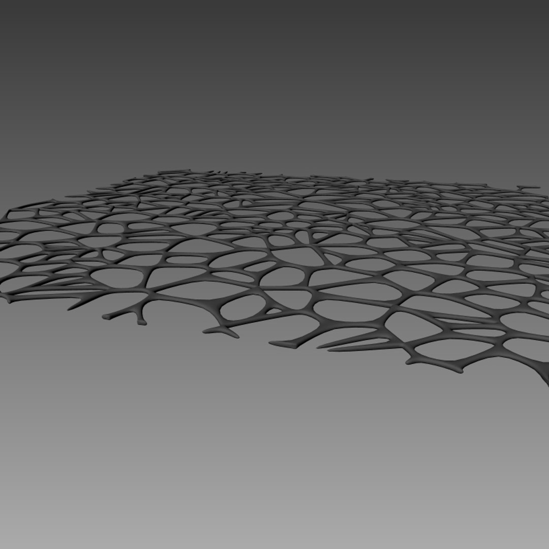 Webbing Organic 3d Model
