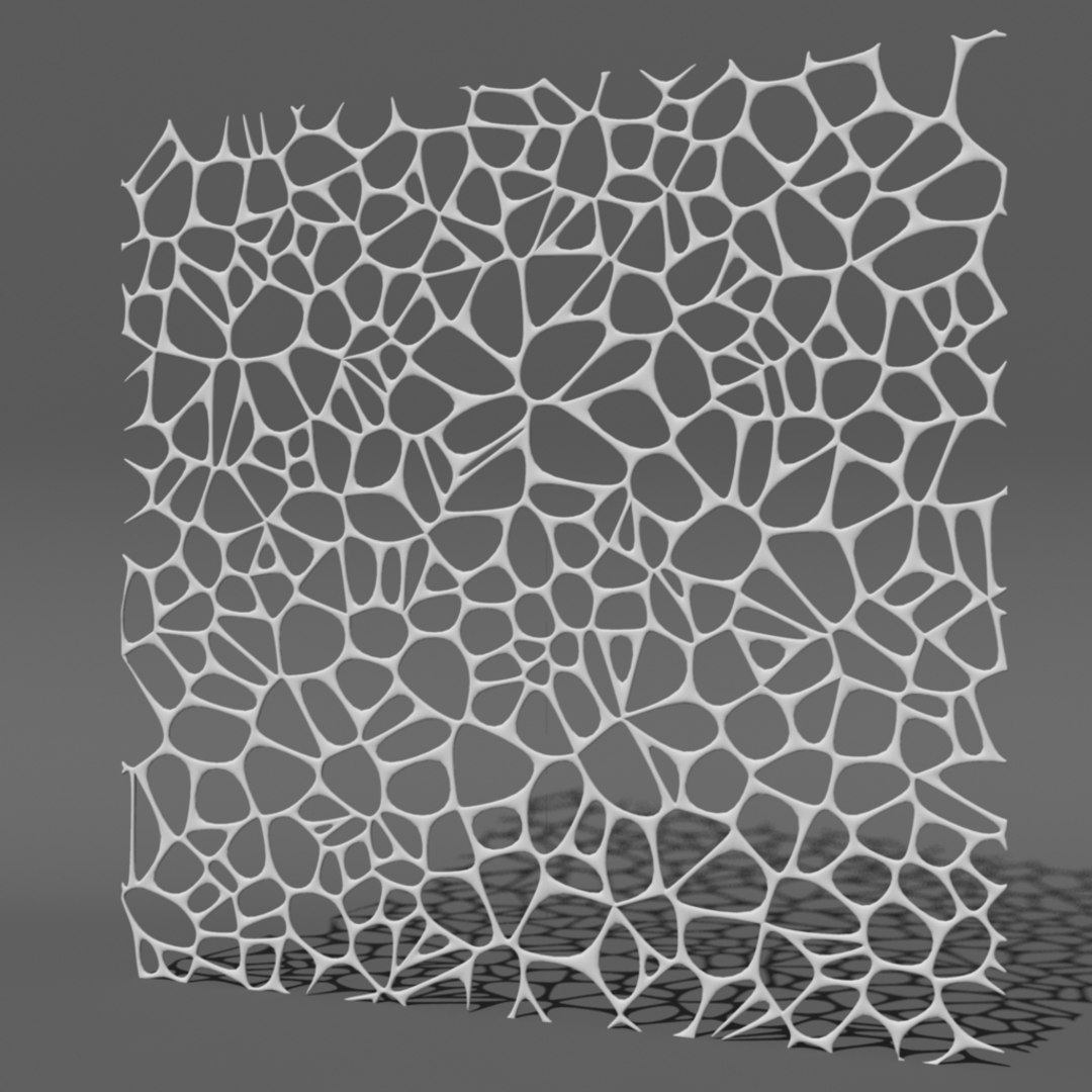 Webbing Organic 3d Model