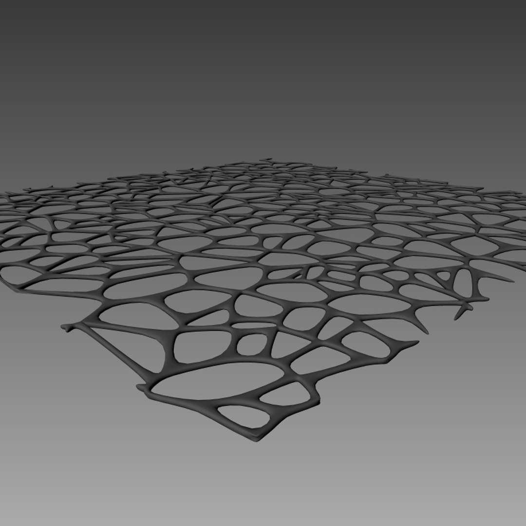 Webbing Organic 3d Model