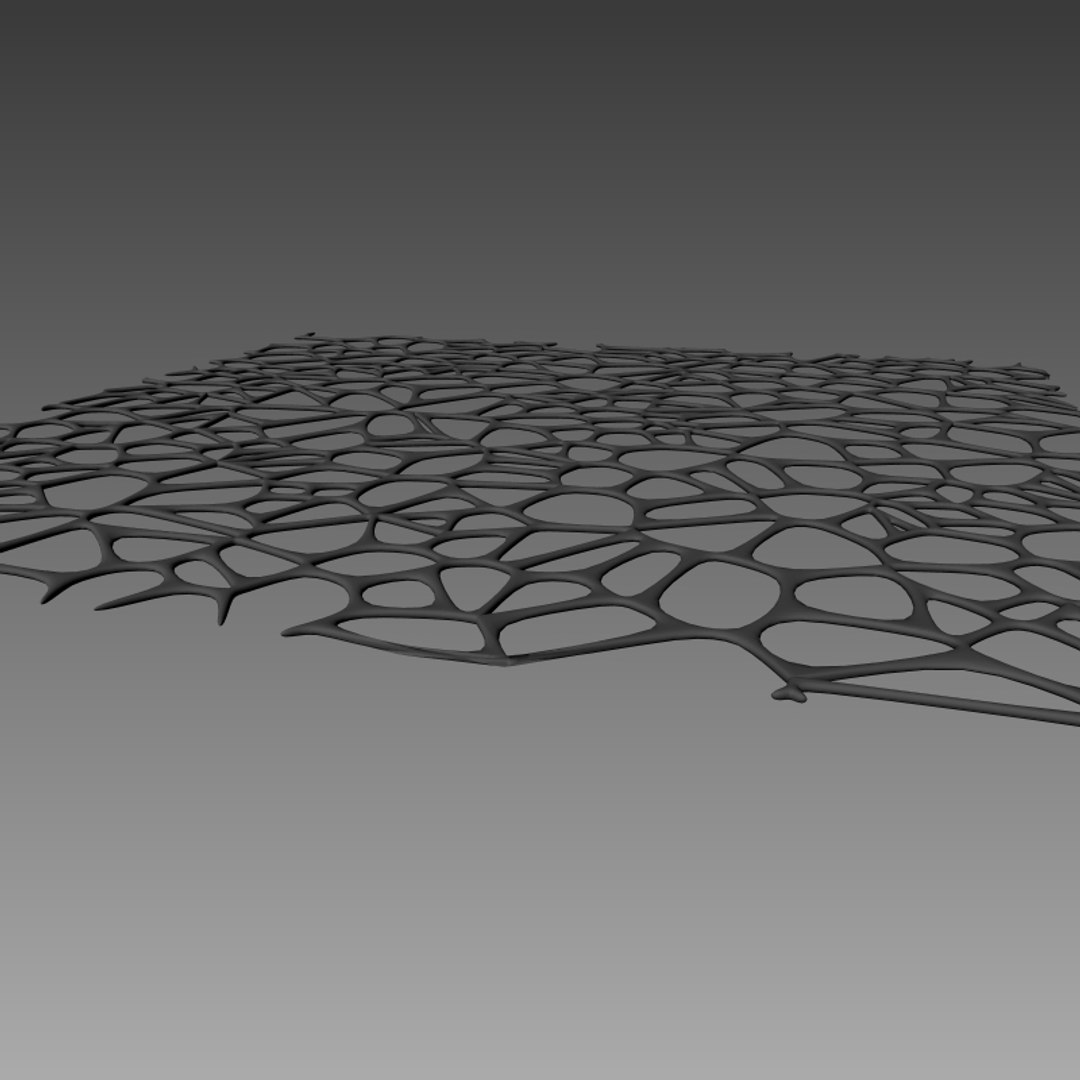 Webbing Organic 3d Model