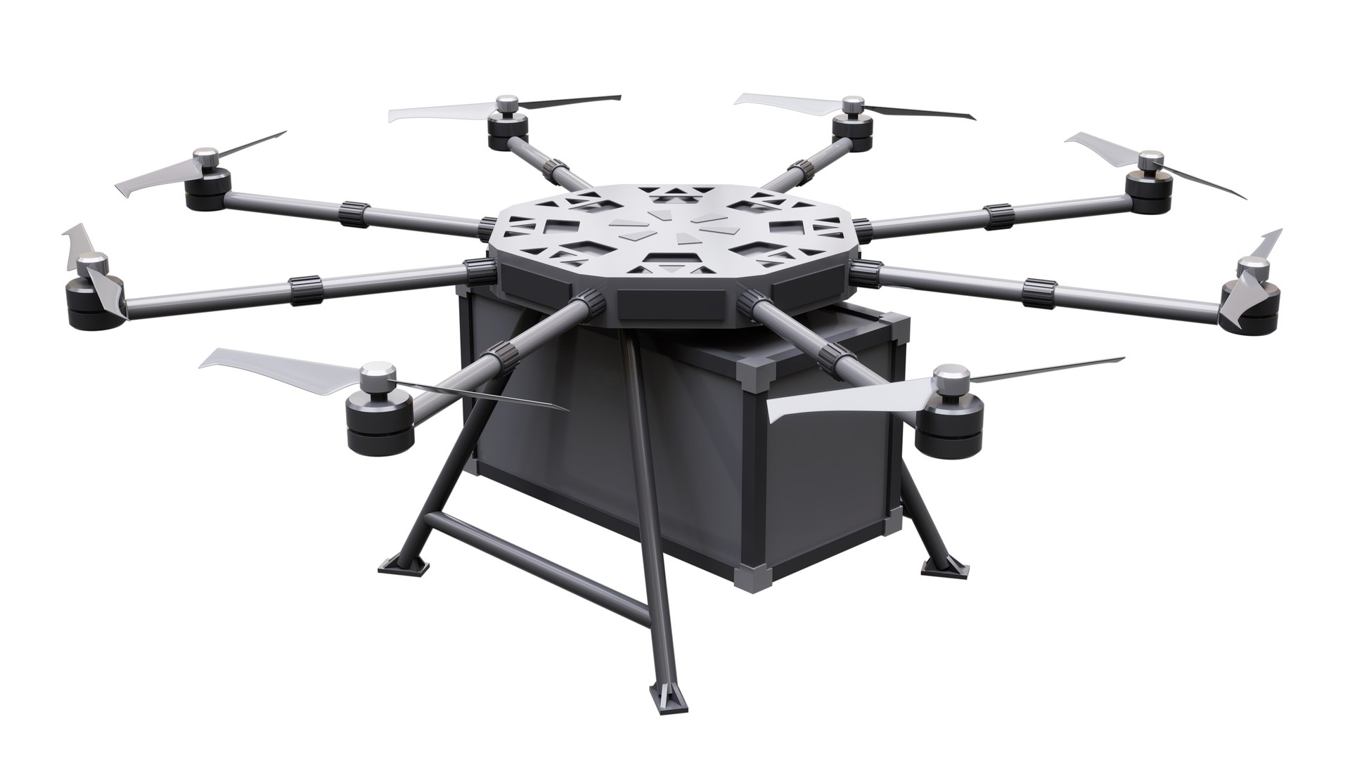 3D Model Heavy Lift Drone DRAGANFLY - TurboSquid 2213753