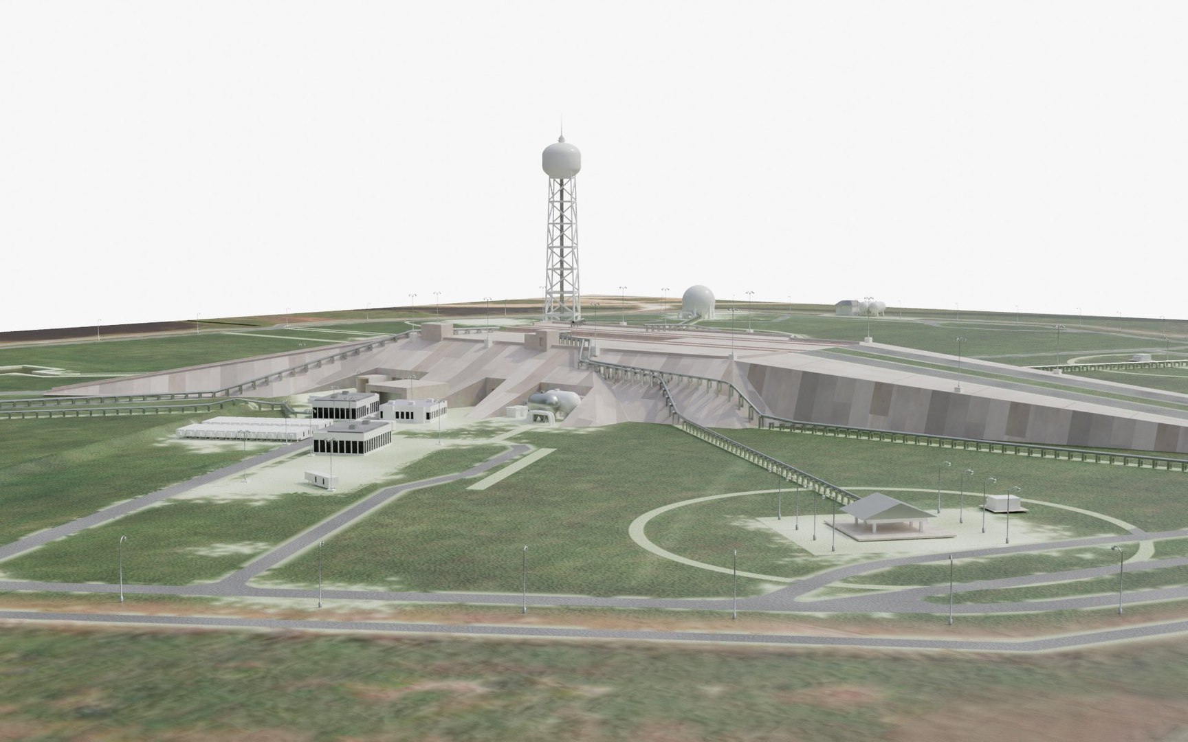 launch complex 39 3d model