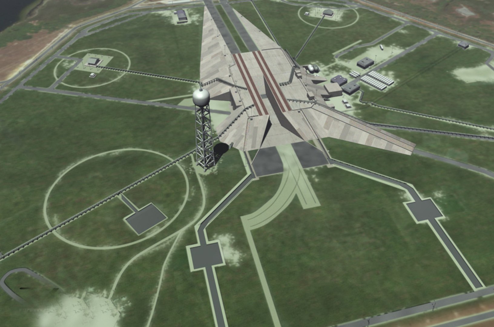 launch complex 39 3d model