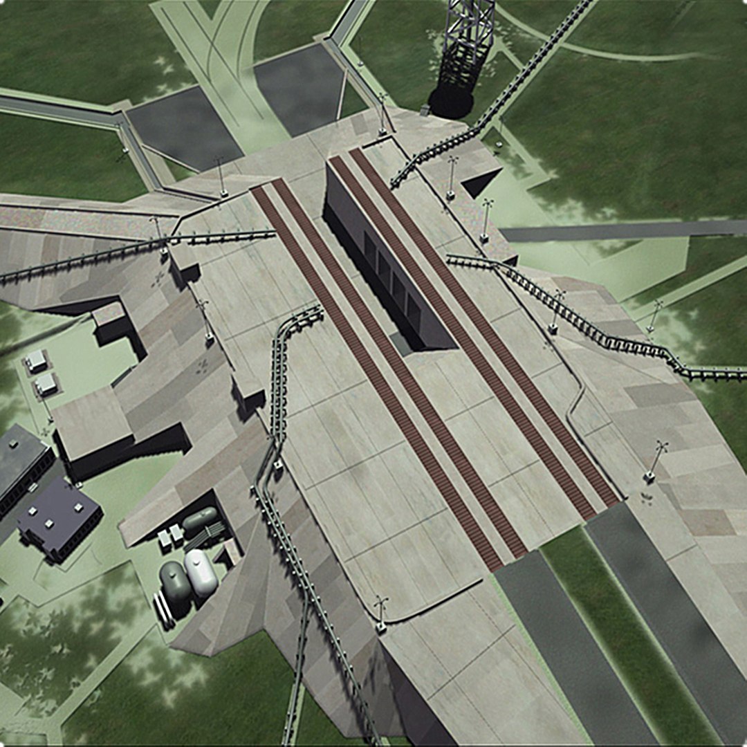 launch complex 39 3d model
